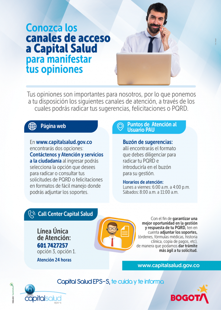 Capital Salud EPS-S les da la bienvenida a los afiliados de la EPS Convida – Capital Salud EPS-S