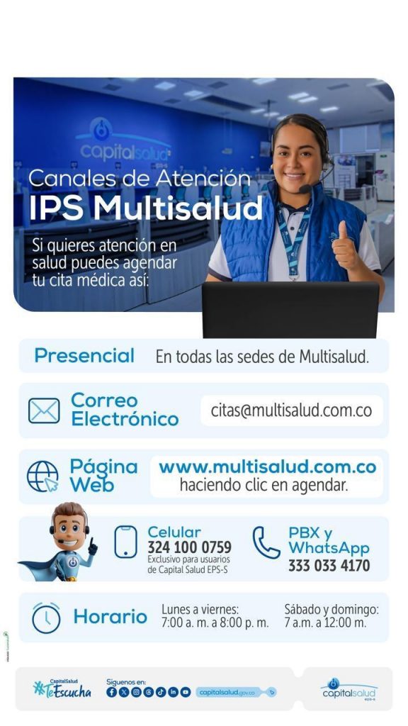 Capital Salud EPS-S les da la bienvenida a los afiliados asignados de la EPS Salud Bolívar ...